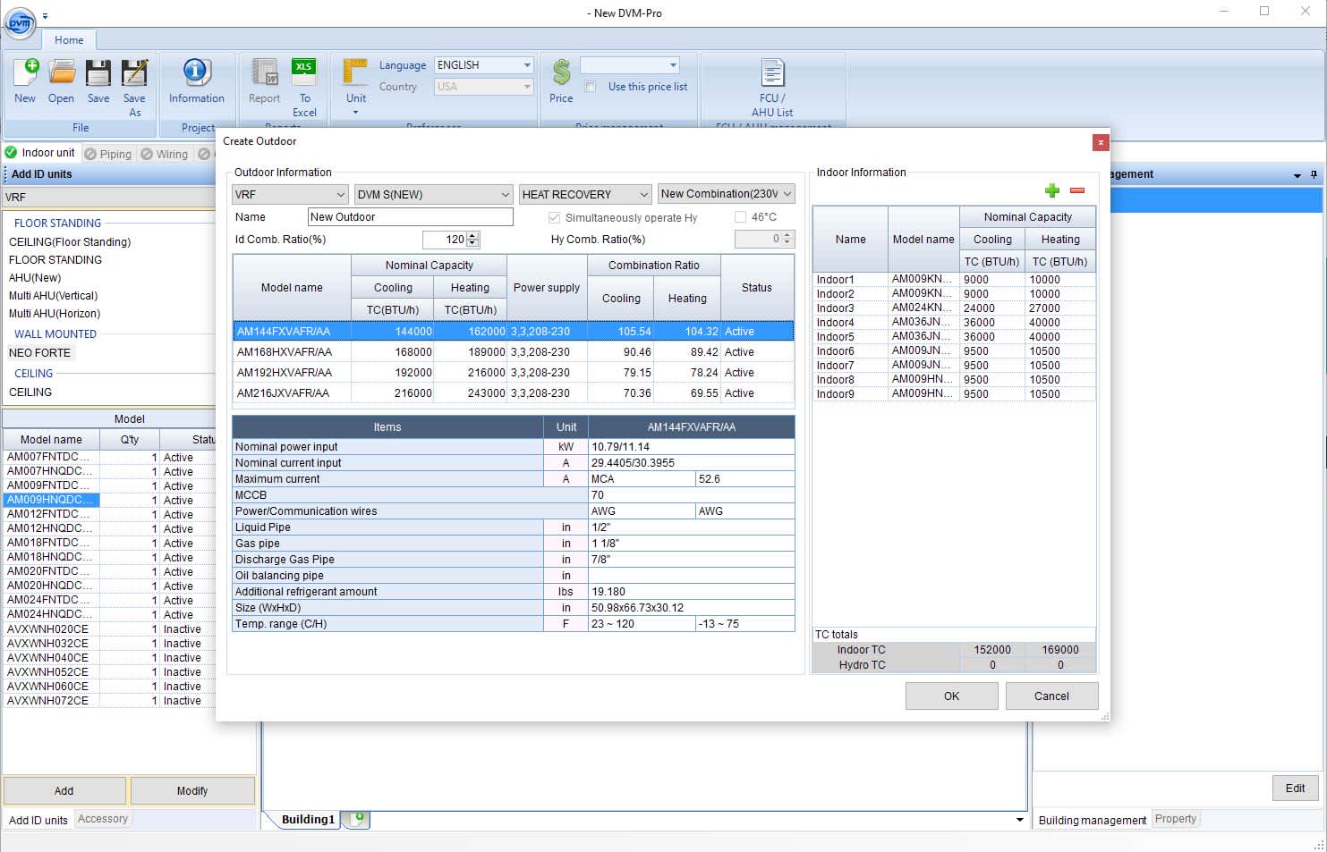 DVM Pro software is required to properly design Samsung DVM and DVM ...